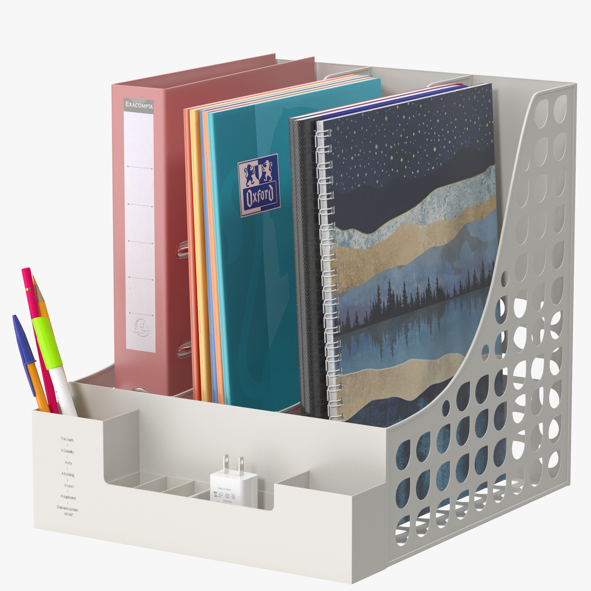 3D document organizer model - TurboSquid 1618360