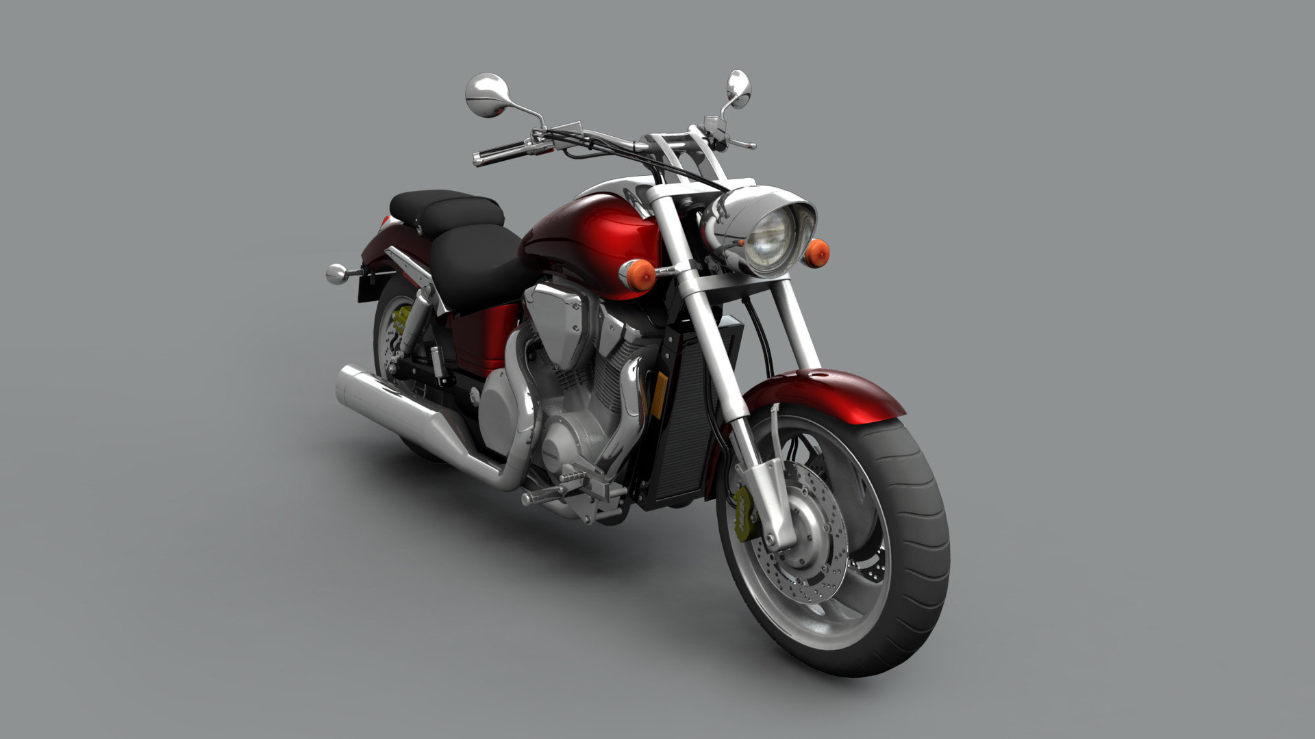 Honda vtx 1800 3D model - TurboSquid 1618830