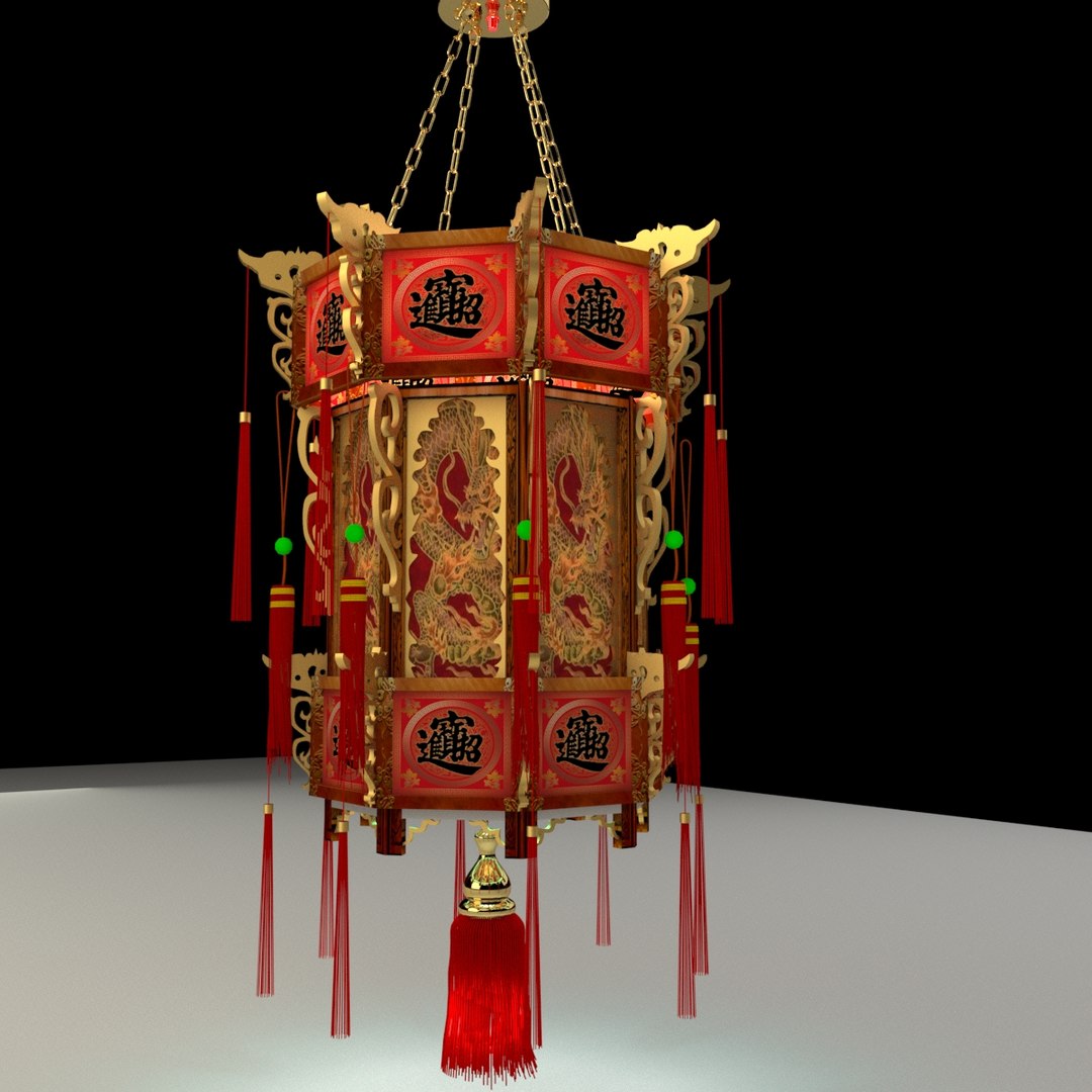 3D model chinese palace lantern - TurboSquid 1618822