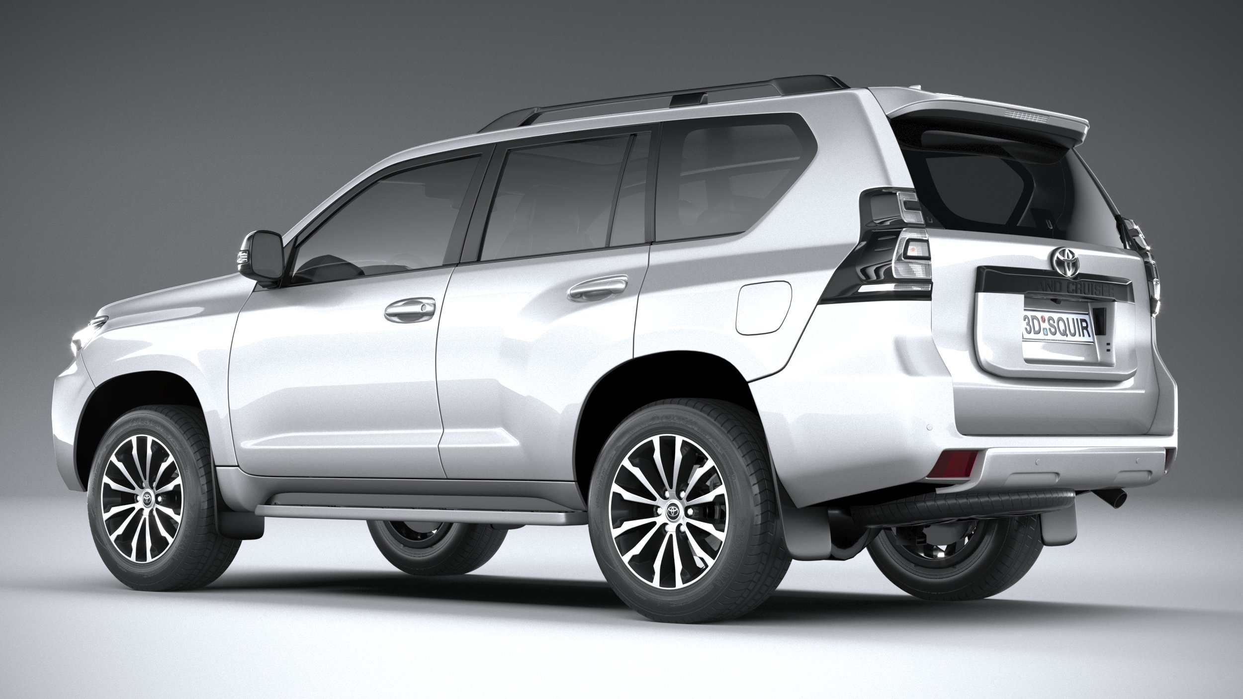 Toyota land cruiser 3D model - TurboSquid 1619055