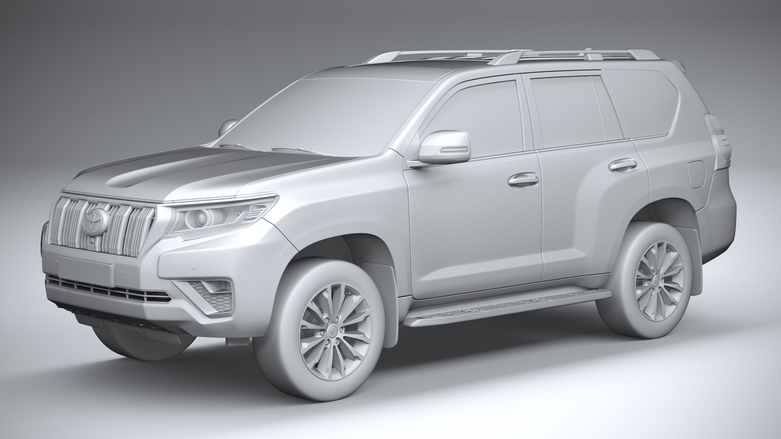 Toyota land cruiser 3D model - TurboSquid 1619055