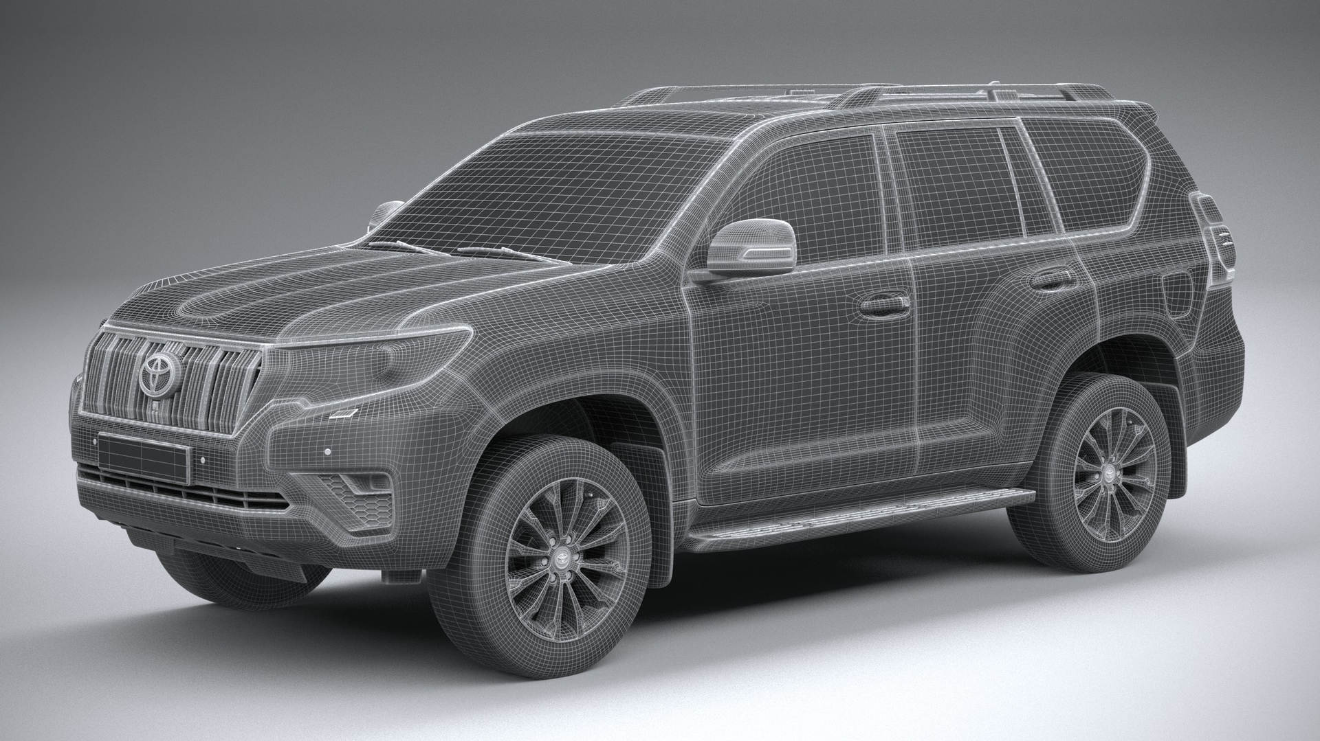 Toyota land cruiser 3D model - TurboSquid 1619055