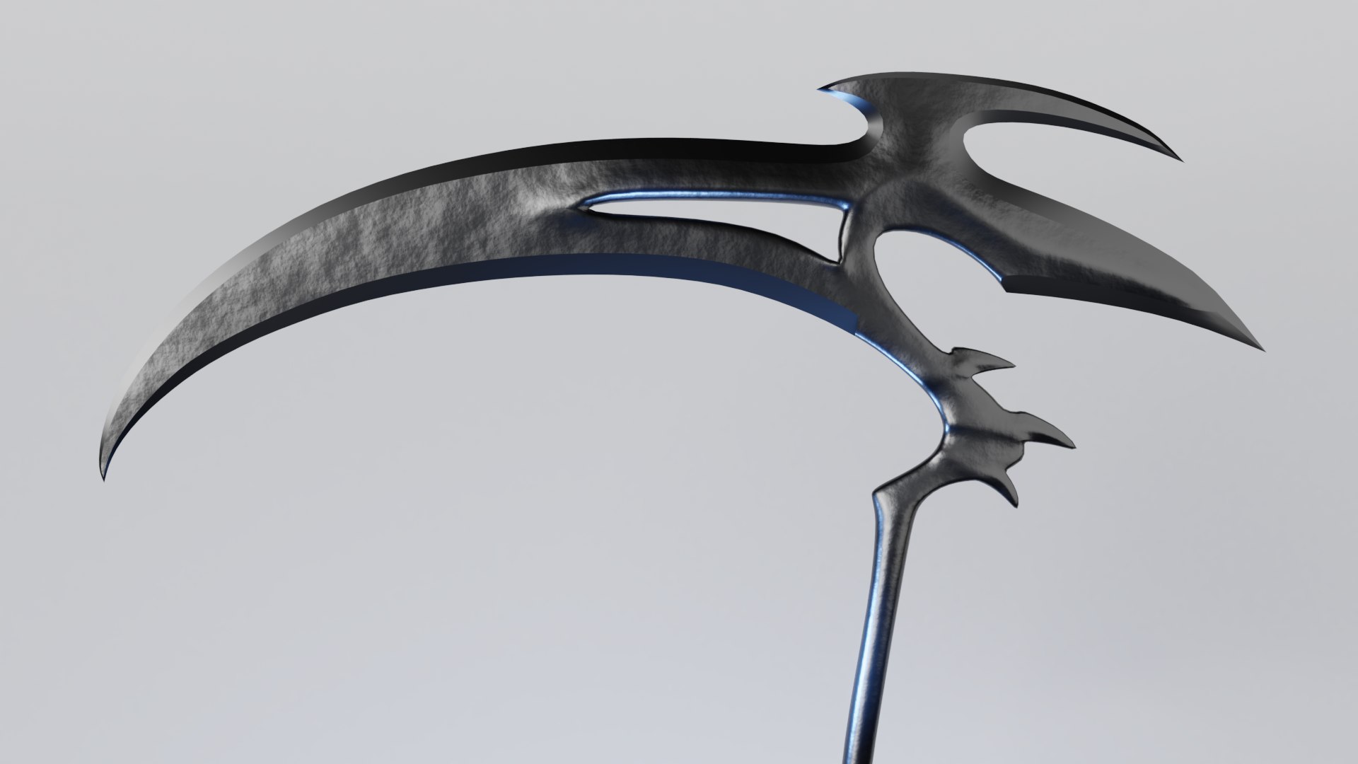 3D fantasy scythe - TurboSquid 1619049