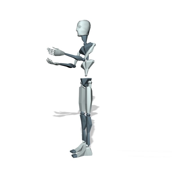 Motion Biovision mocap stand talking