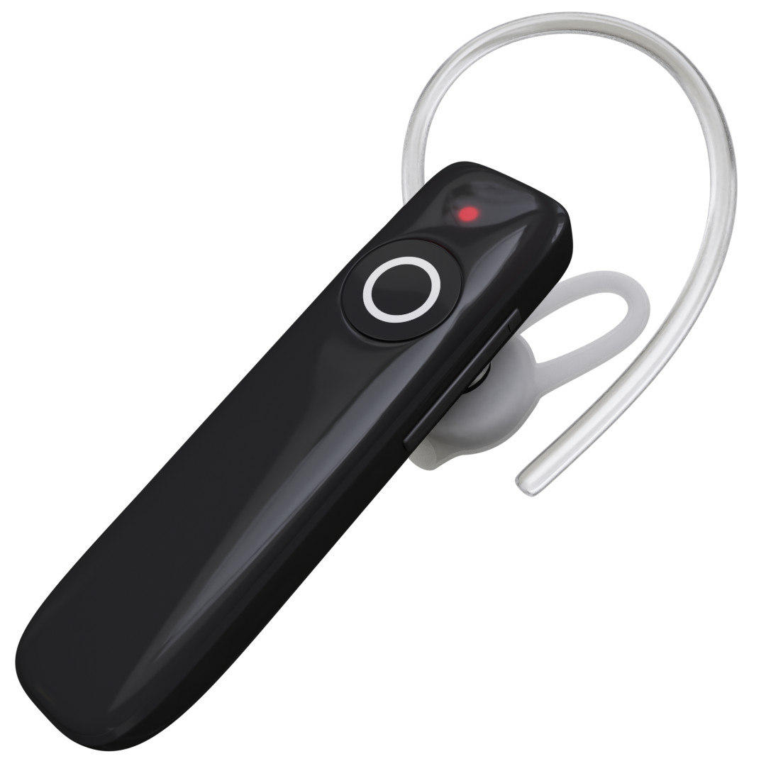 Bluetooth headset 3D model - TurboSquid 1619350