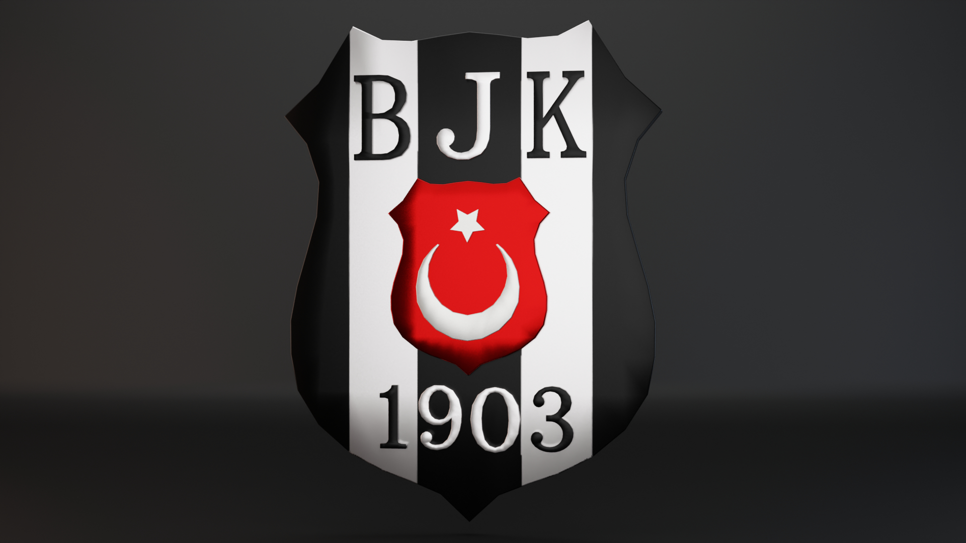 modelo 3d Logotipo de BJK - TurboSquid 1619411