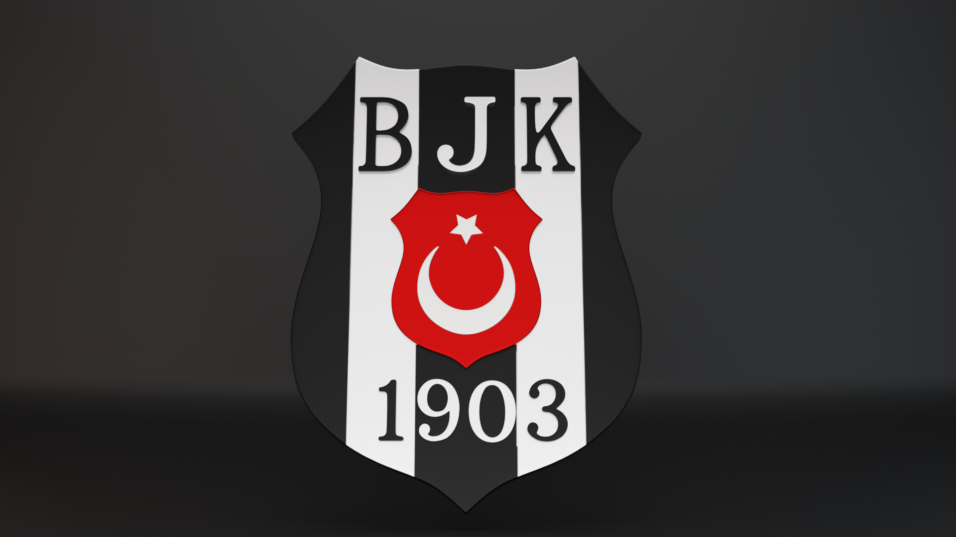 modelo 3d Logotipo de BJK - TurboSquid 1619411