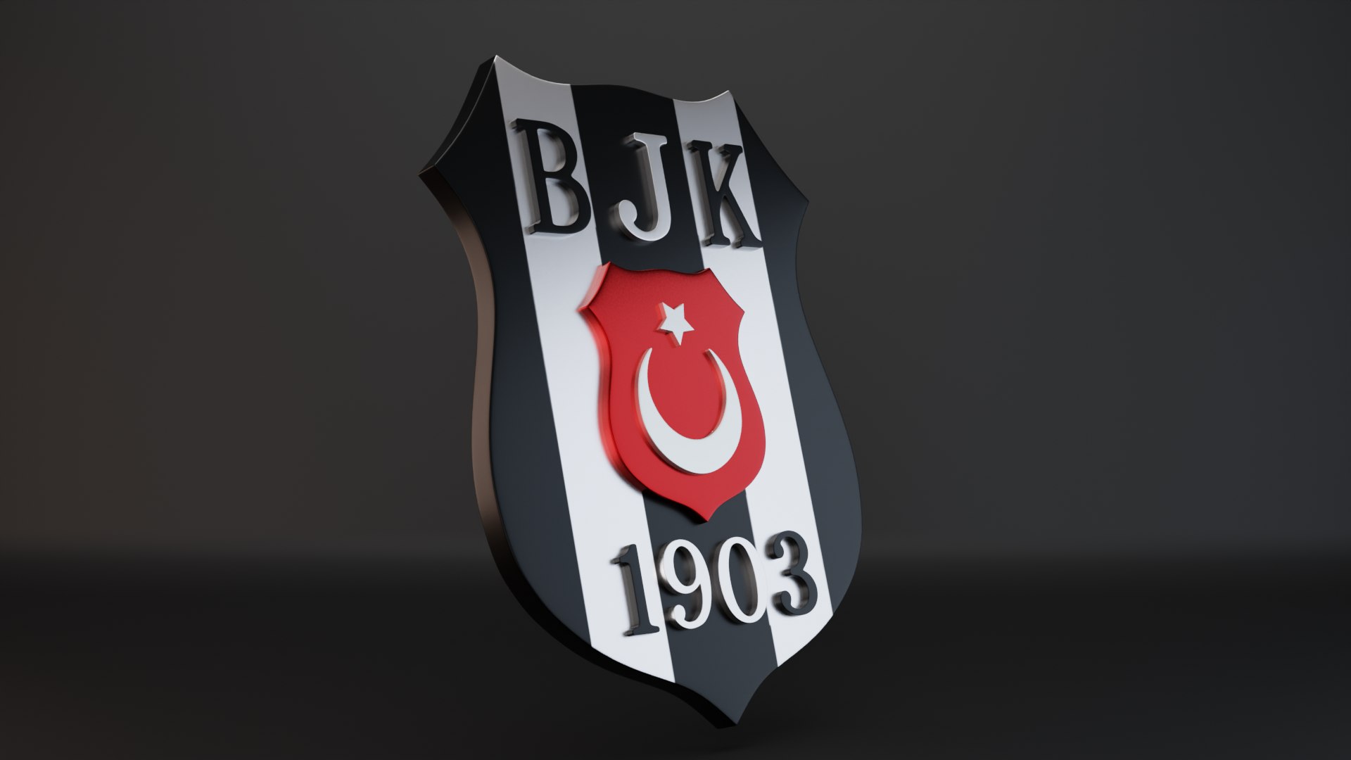 BJK Logo 3D 모델 - TurboSquid 1619411