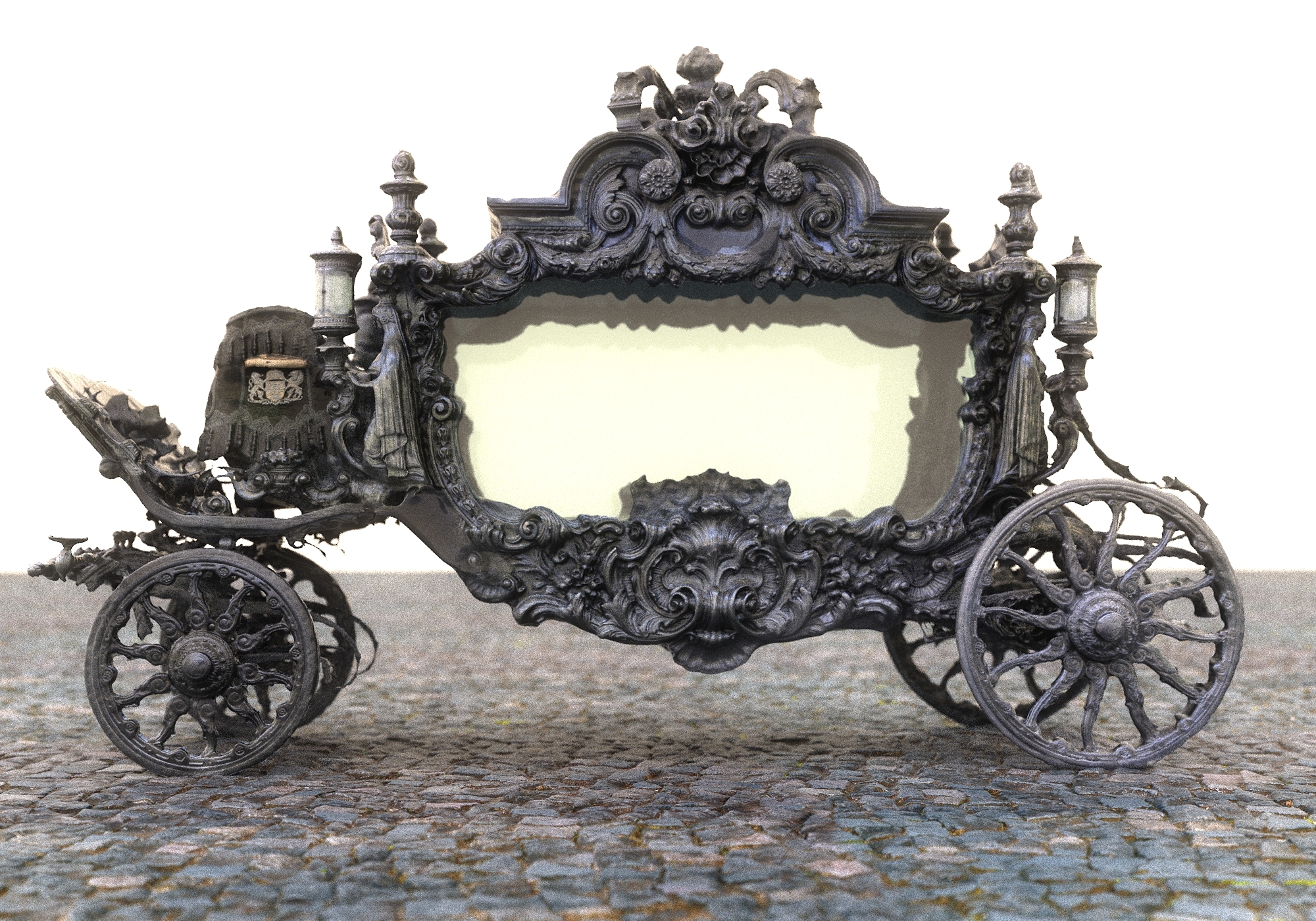 3D model dark carriage - TurboSquid 1619442
