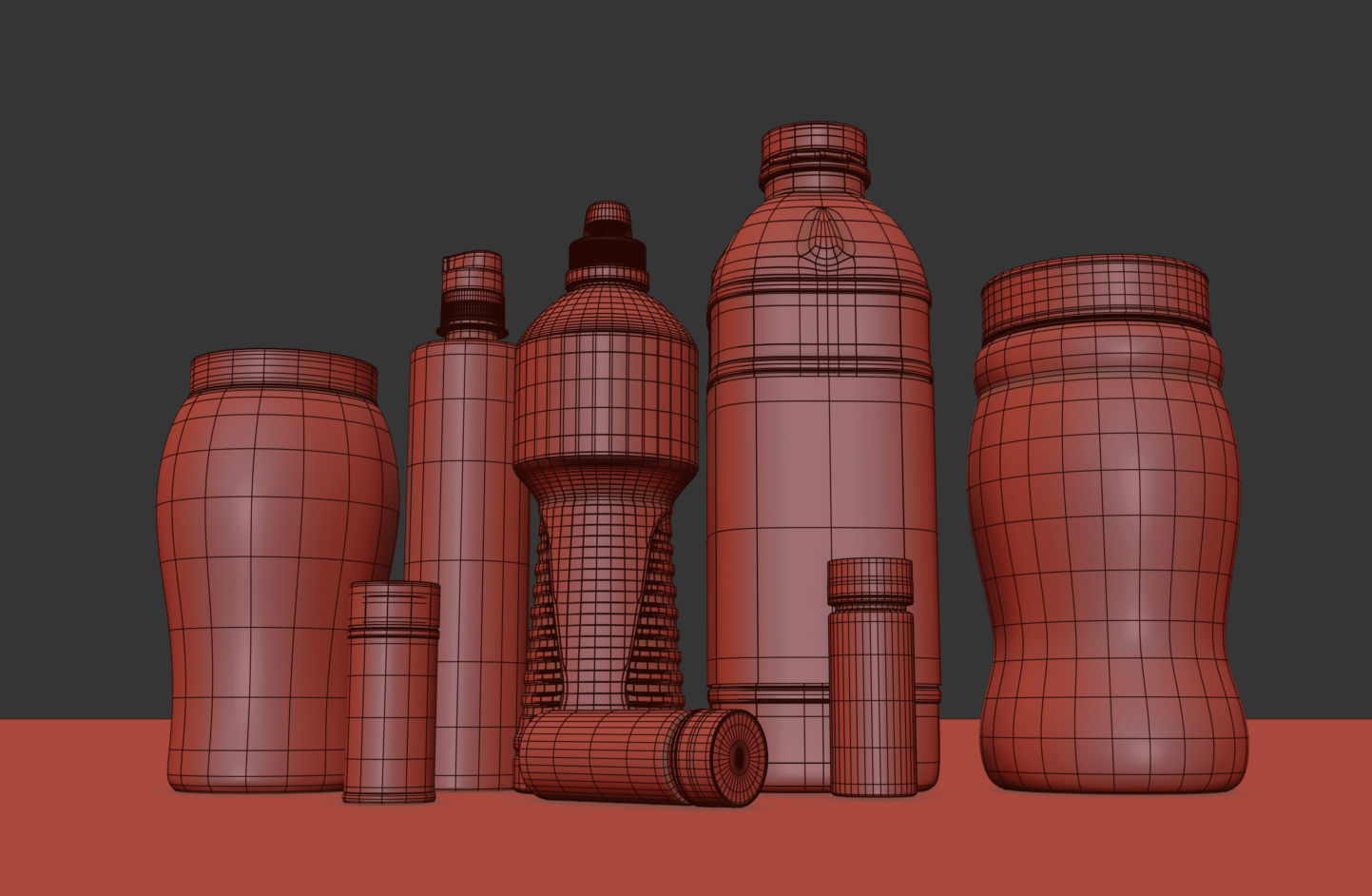 Miscellaneous beverages packaging 3D - TurboSquid 1619458