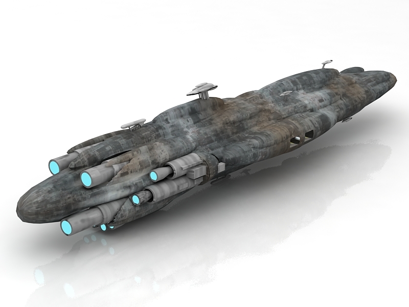 3D mon calamari star cruiser - TurboSquid 1619599