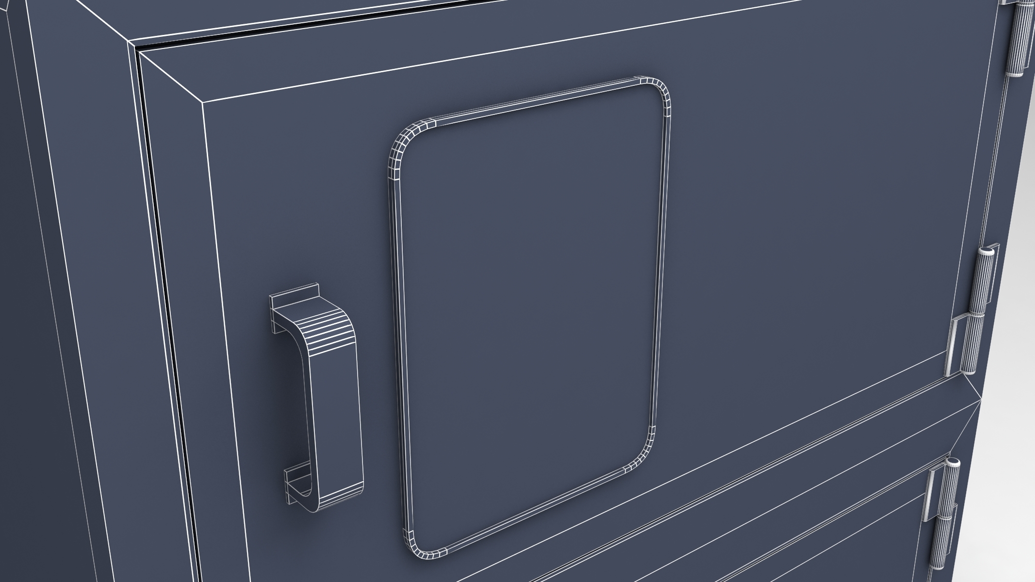 Steel safe 3D model - TurboSquid 1619601