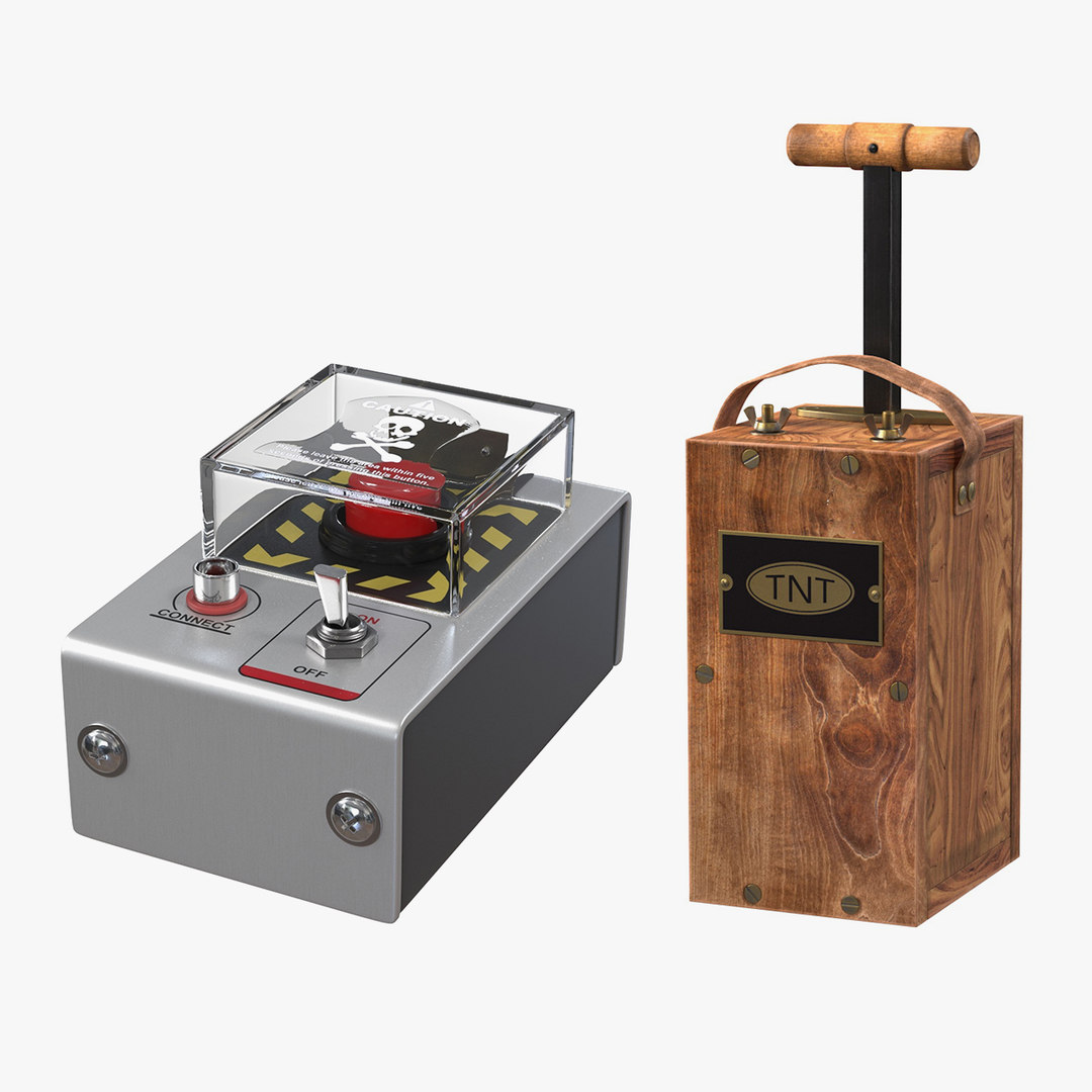 Blasting detonators 3D - TurboSquid 1619989