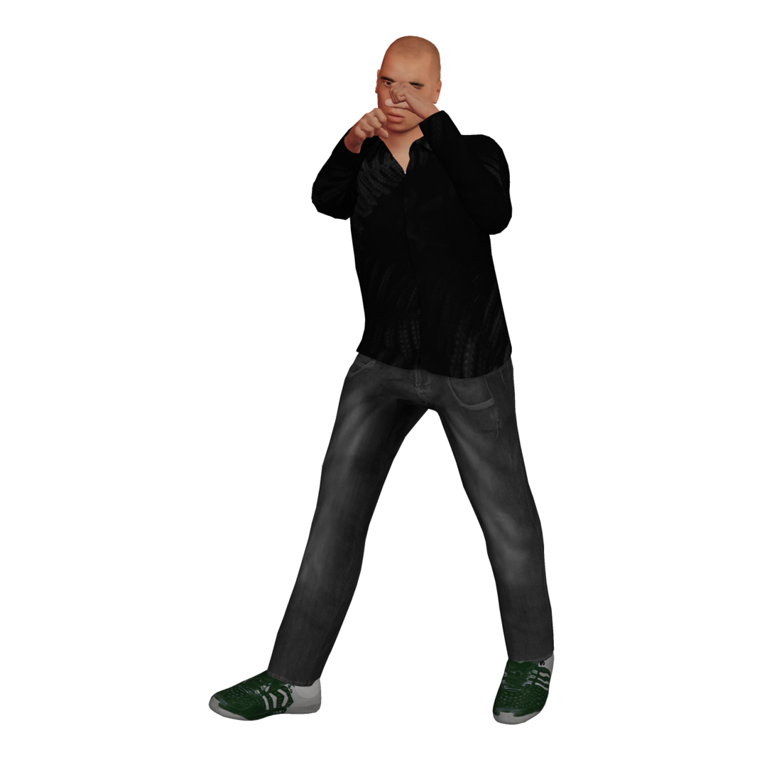 Adult white guy character 3D - TurboSquid 1620097