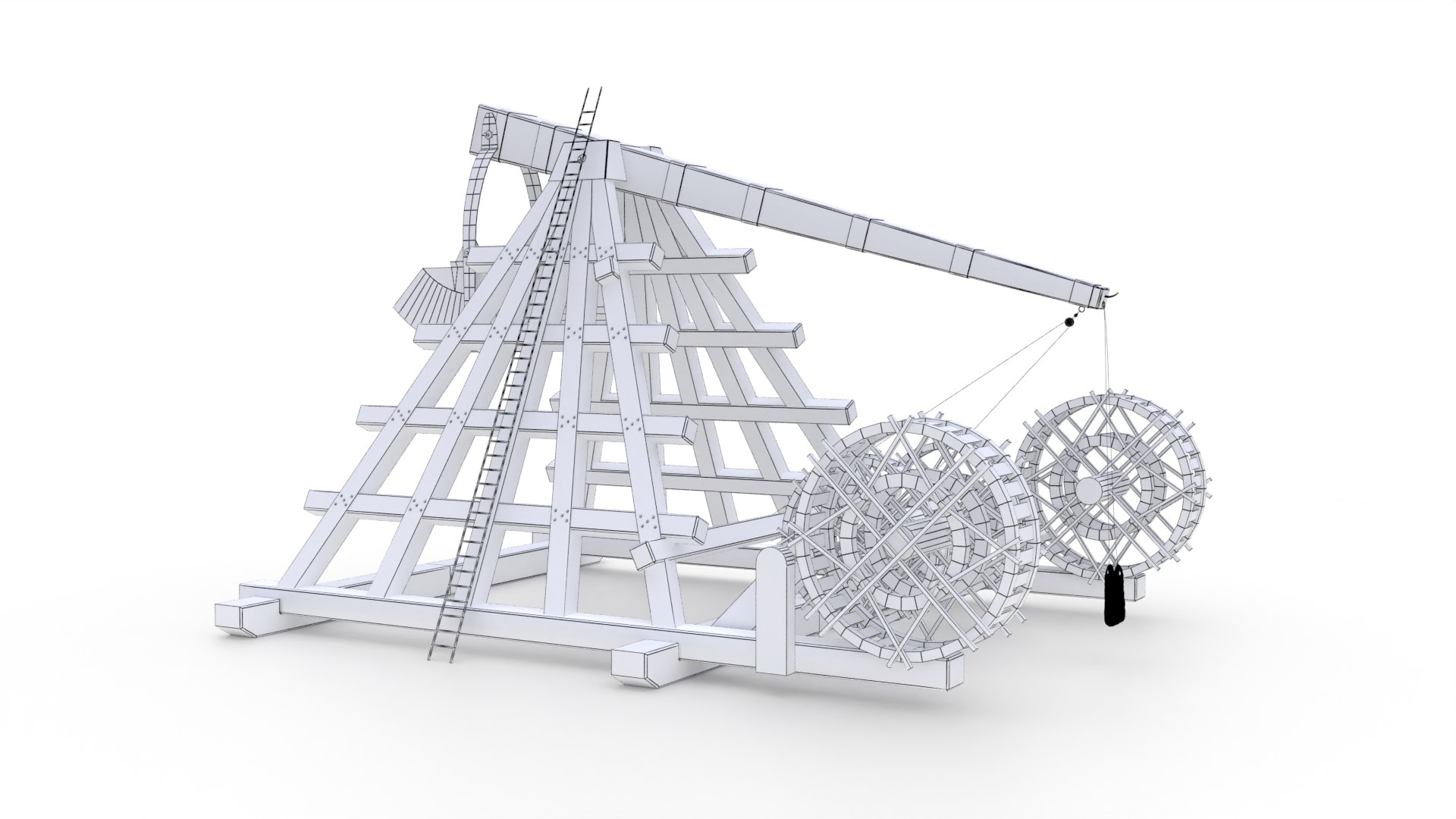 Katapult 3D-Modell - TurboSquid 1620551