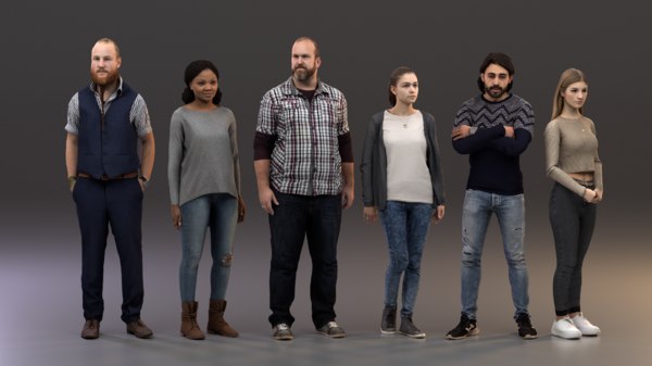 Free 3D Female Models | TurboSquid