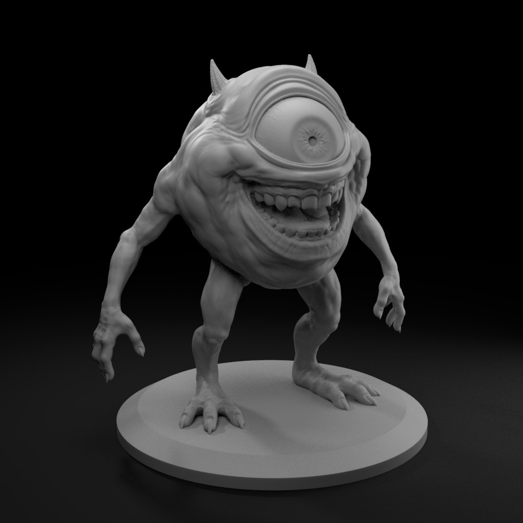 3D laughing devil monsters model - TurboSquid 1620632