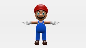 Blender Mario Models | TurboSquid