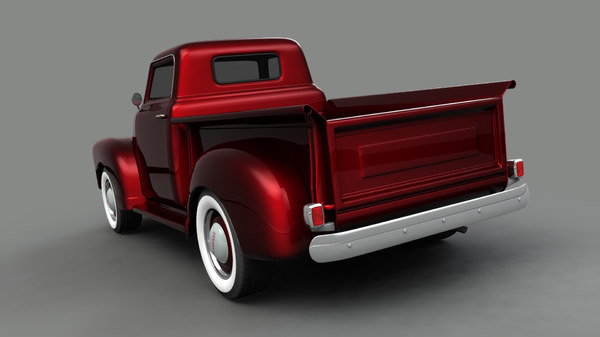 3D chevrolet truck model - TurboSquid 1621054