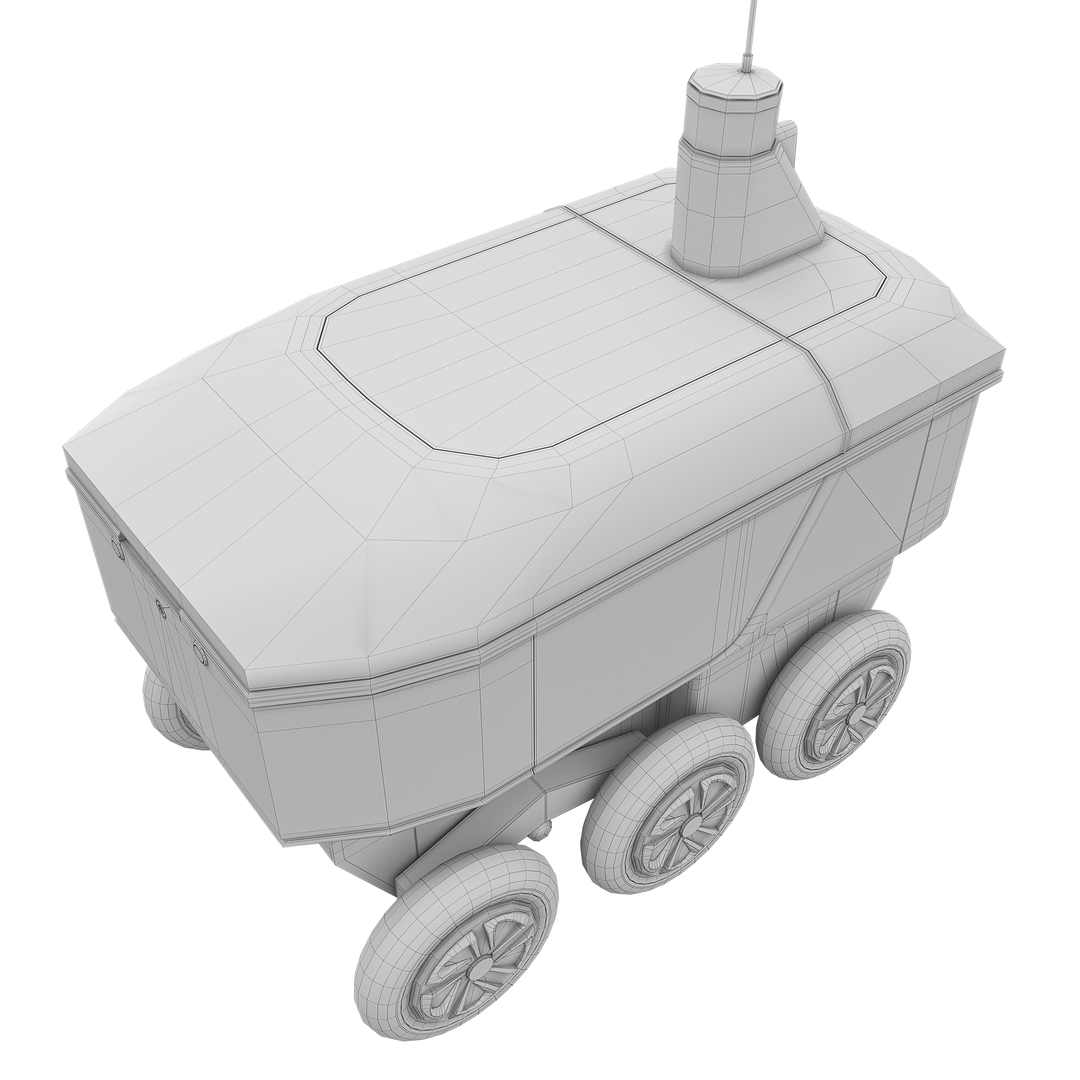 3D yandex rover robot model - TurboSquid 1621130