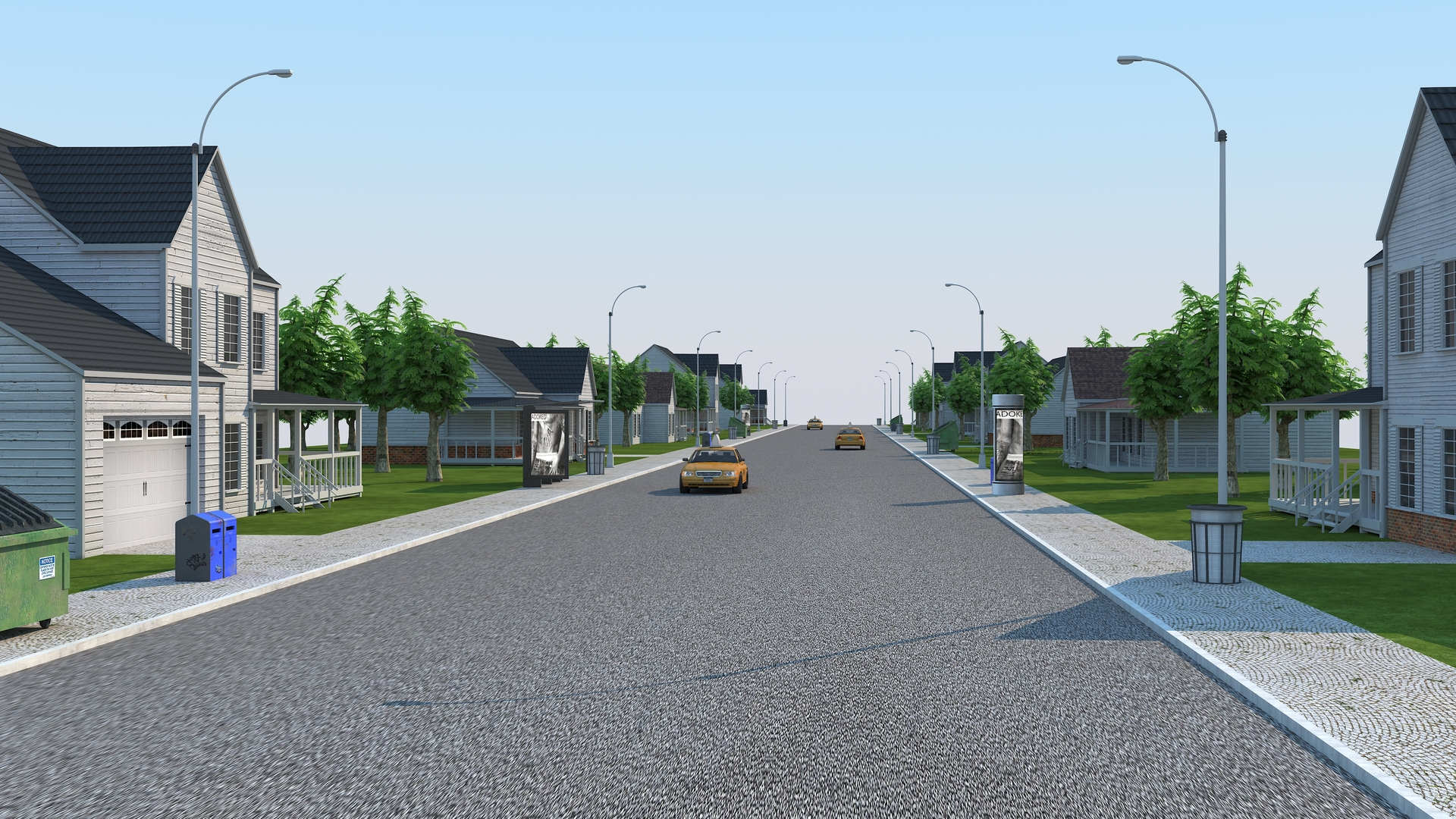 3D neighborhood neighbor - TurboSquid 1621186