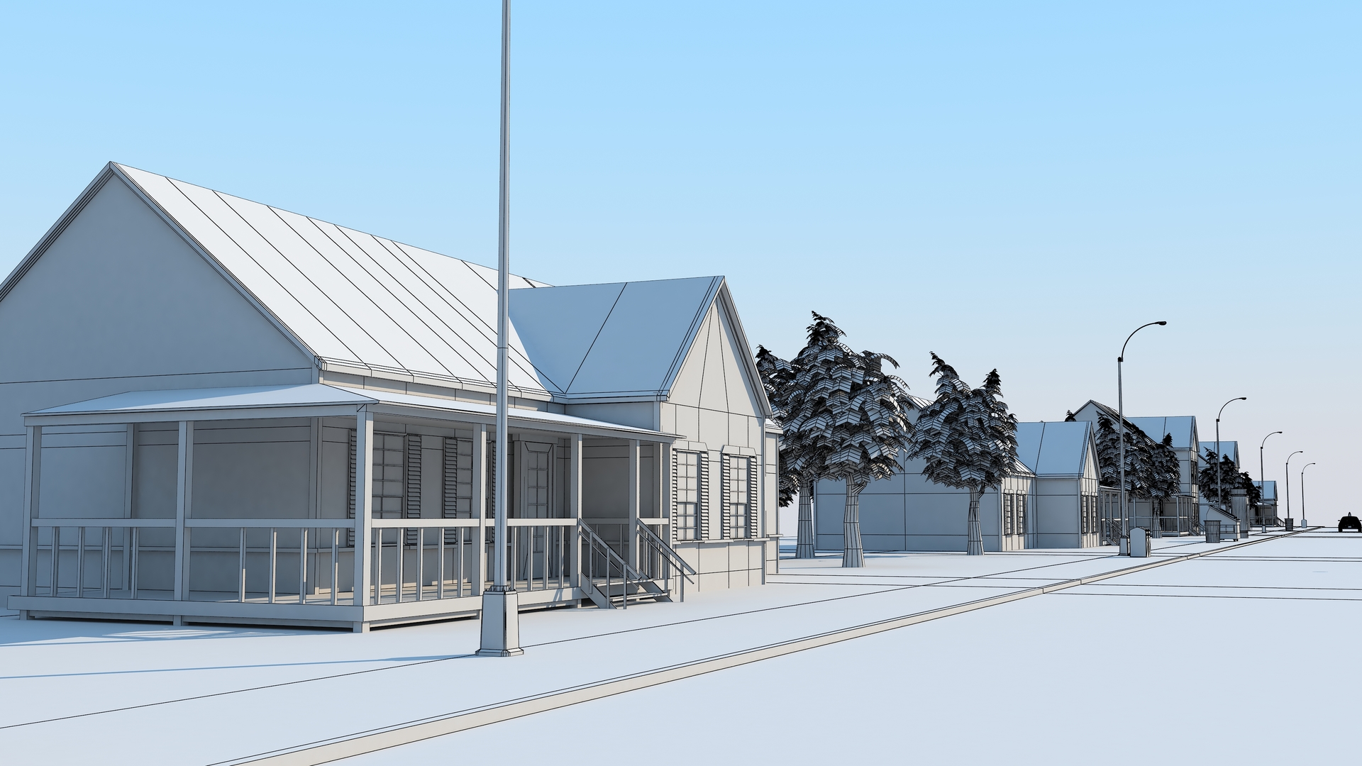 3D neighborhood neighbor - TurboSquid 1621186