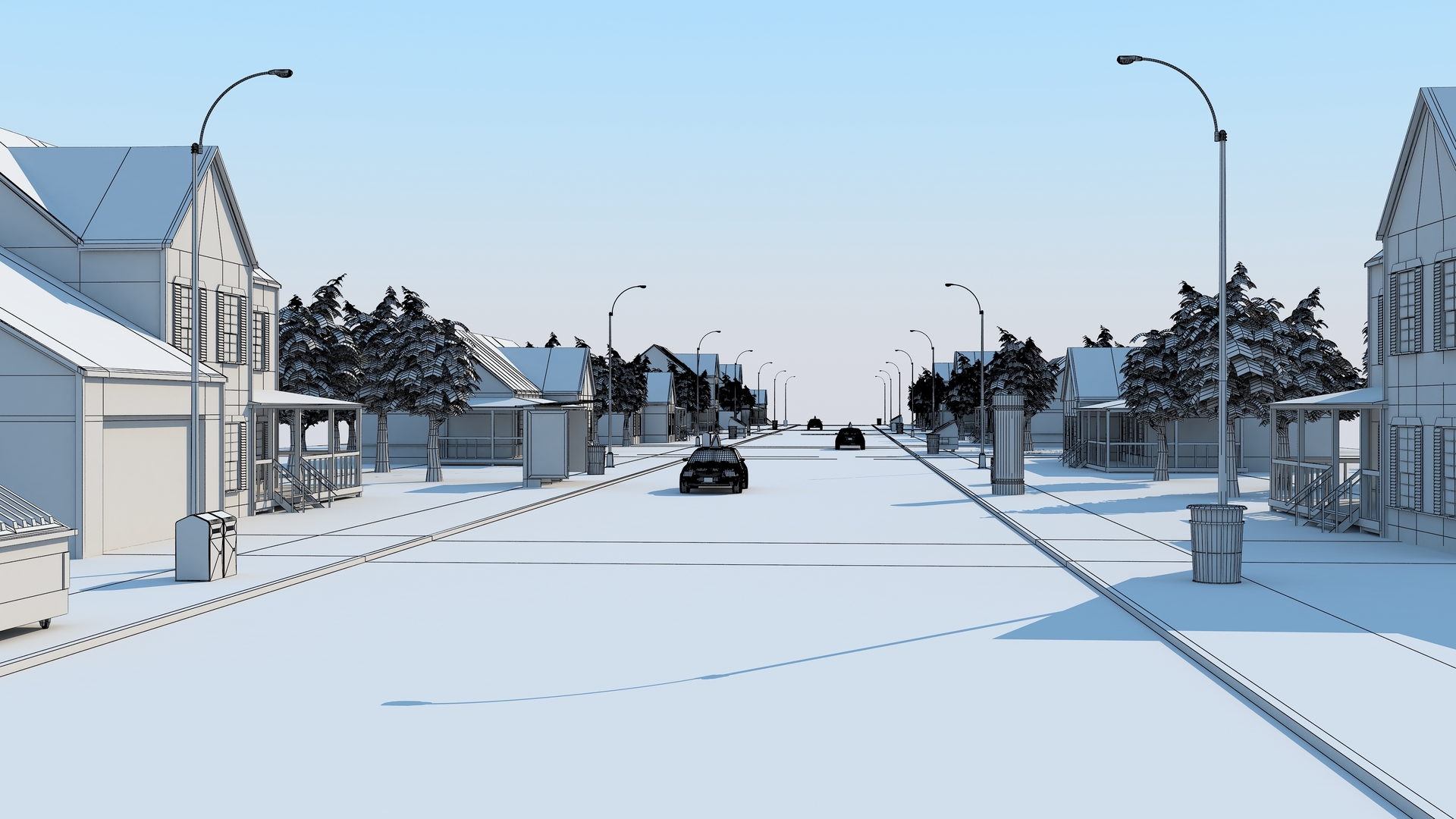 3D neighborhood neighbor - TurboSquid 1621186