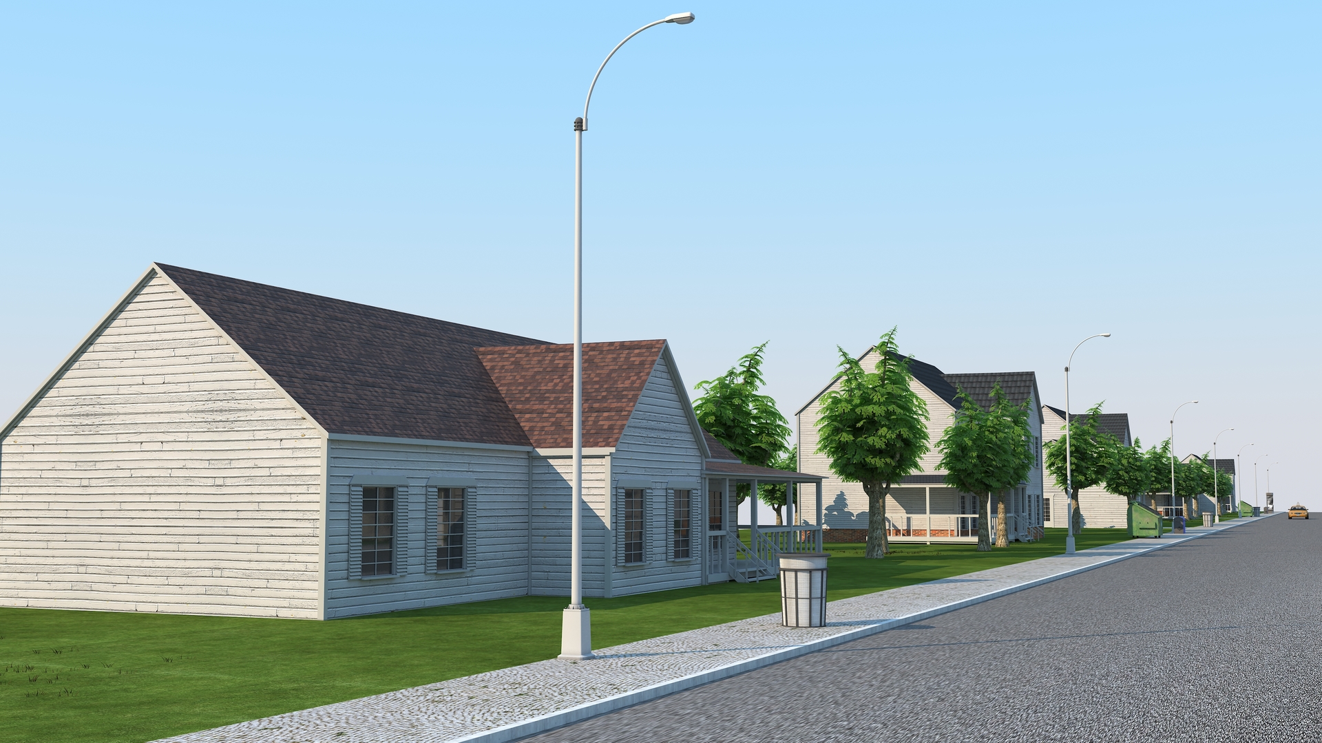 3D neighborhood neighbor - TurboSquid 1621186