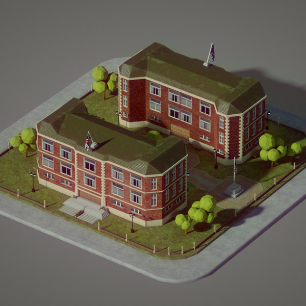 School 3D Models for Download | TurboSquid