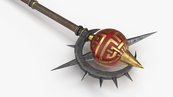 3D staff v4 model - TurboSquid 1622223