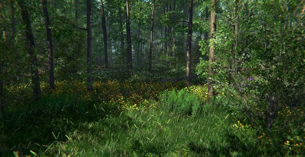 3D package trees forest environments model - TurboSquid 1622328