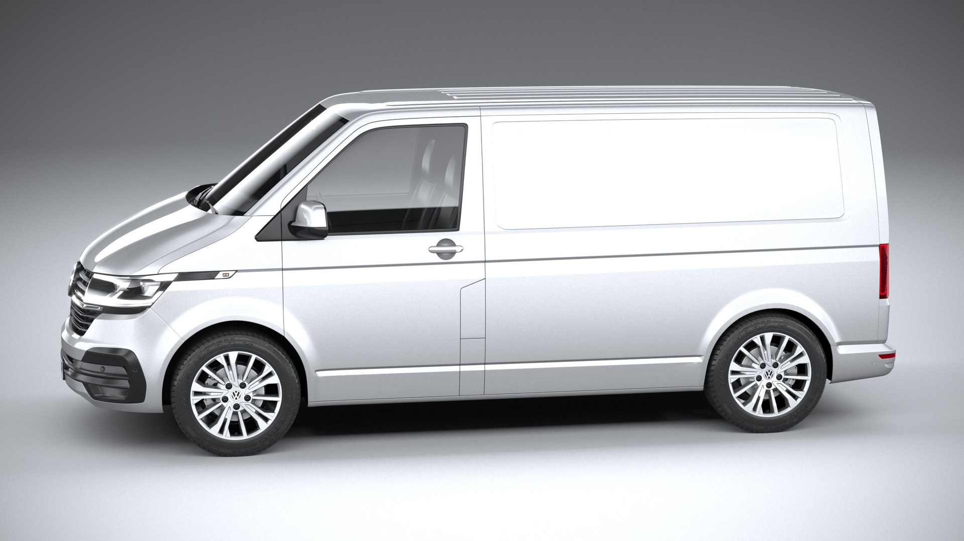 Volkswagen transporter 2020 model - TurboSquid 1622505
