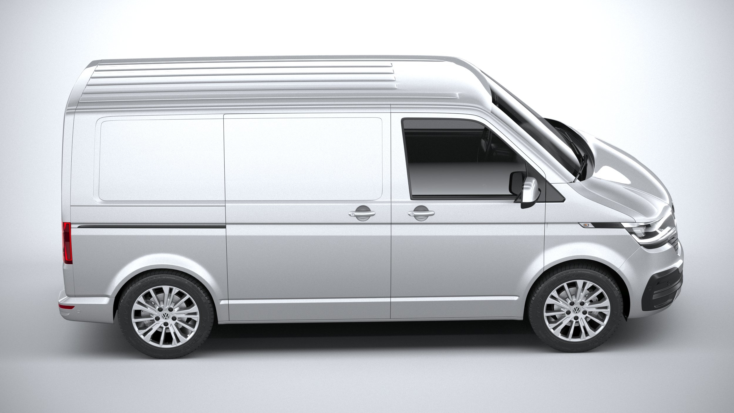 Volkswagen transporter 2020 model - TurboSquid 1622505