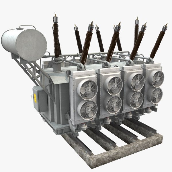 Electrical Transformer 3D Models for Download | TurboSquid
