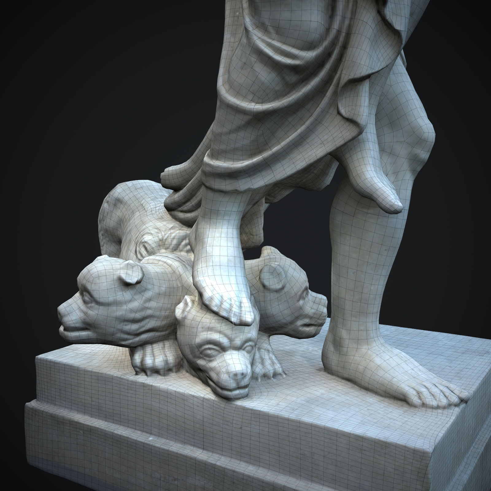 Statue hades persephone 3D - TurboSquid 1622769