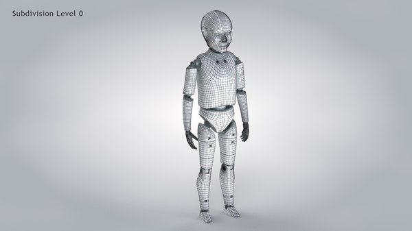 Boneco de teste de travamento infantil Modelo 3D - TurboSquid 1622933