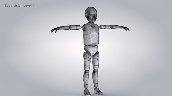 Boneco de teste de travamento infantil Modelo 3D - TurboSquid 1622933