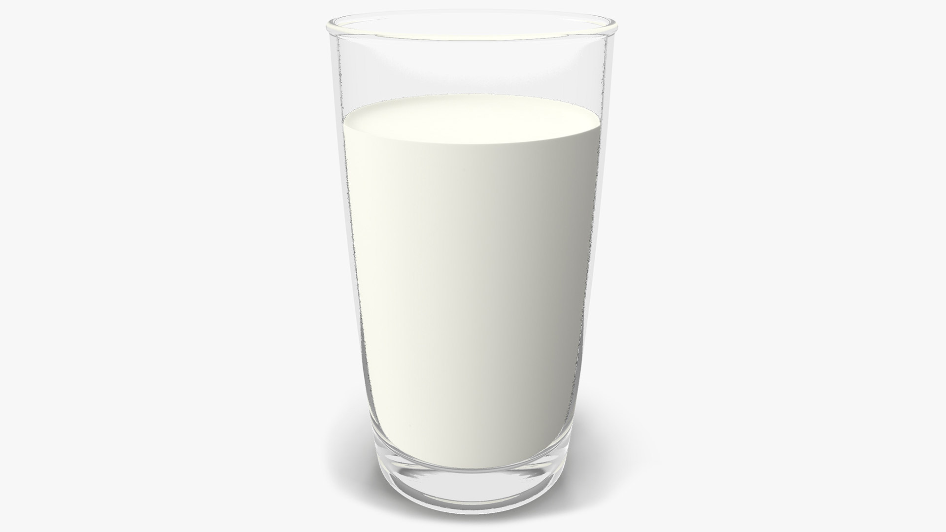 3D glass milk - TurboSquid 1623352