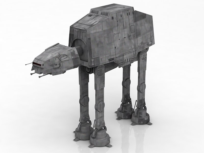 Star wars at-act walker 3D model - TurboSquid 1622935