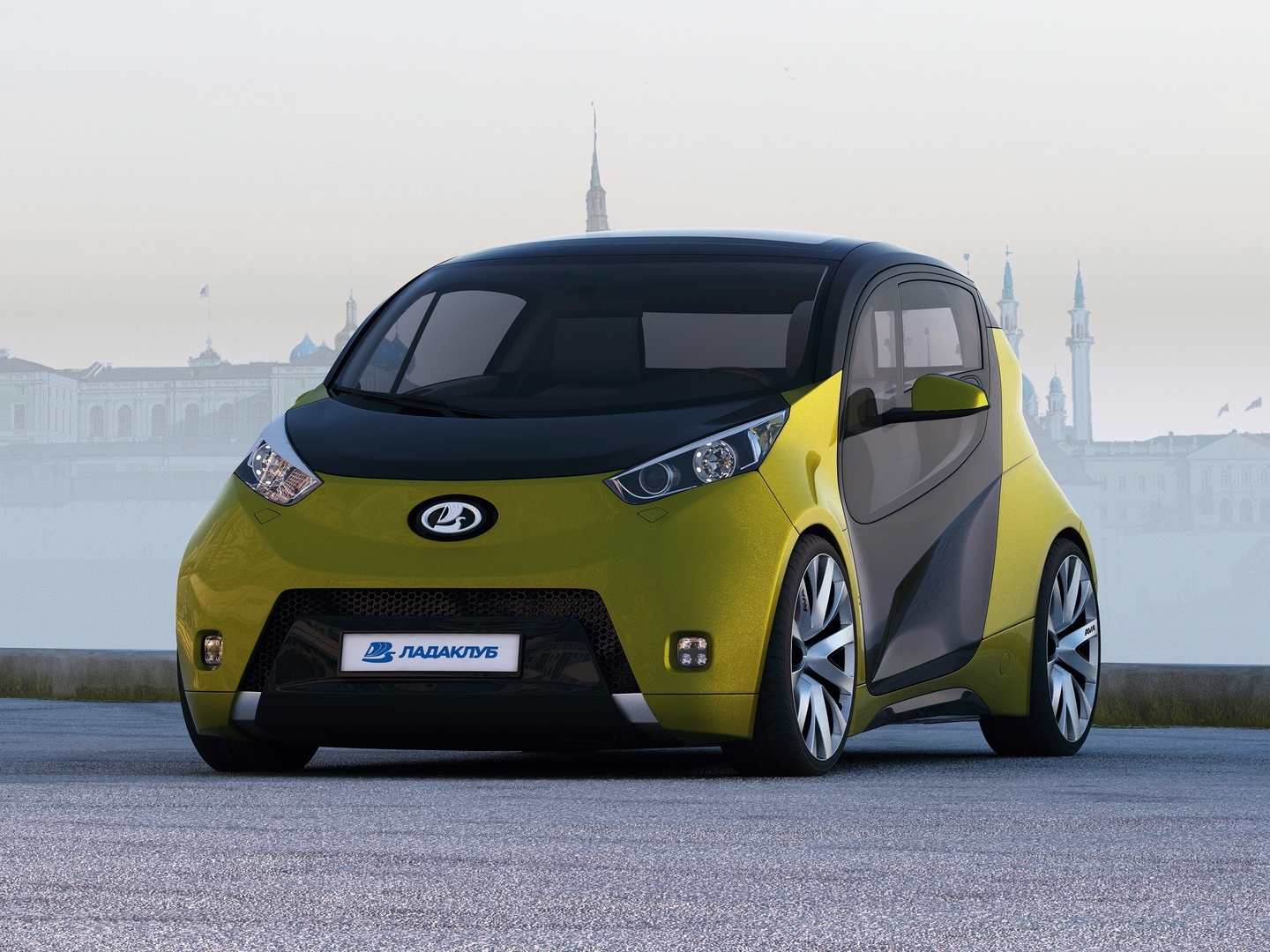 Lada compact car 3D - TurboSquid 1623122