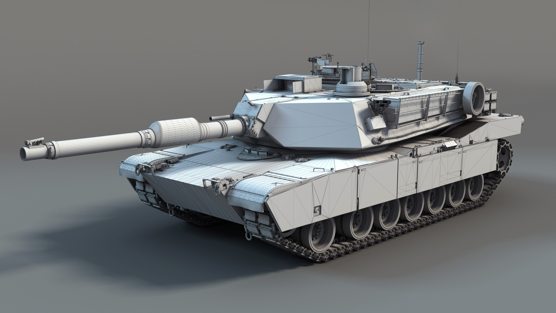 Abrams tank 3D model - TurboSquid 1623161