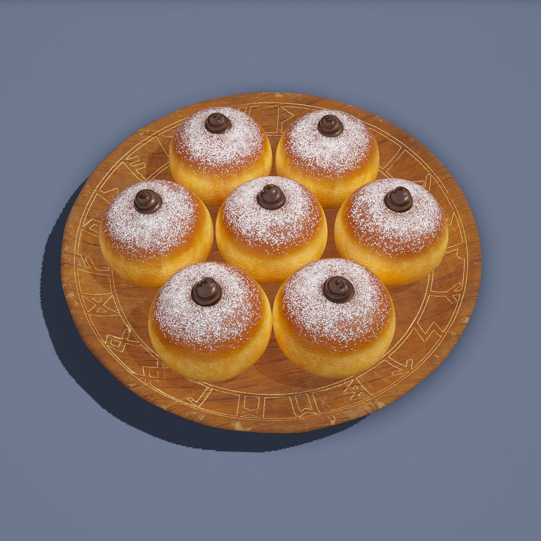 Medieval pastry 3D model - TurboSquid 1623188