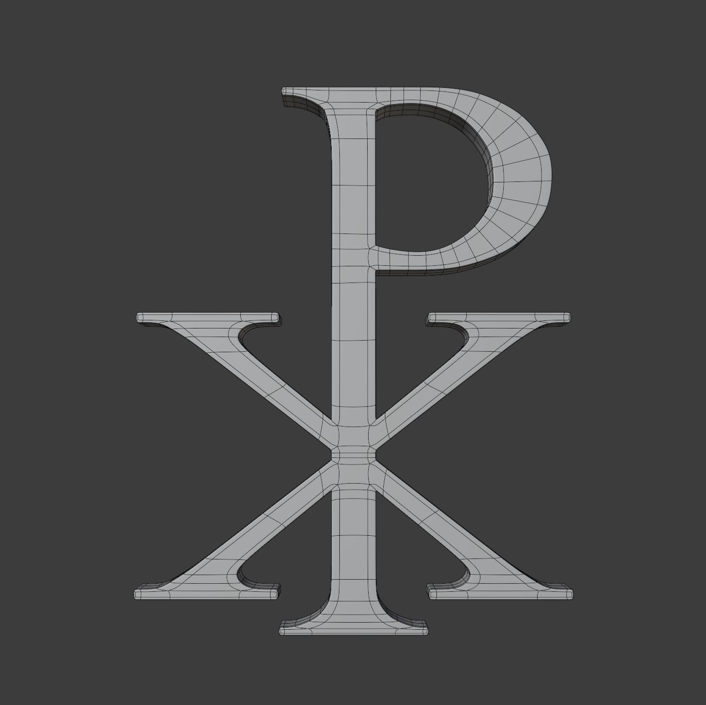 modèle 3D de Symbole Chi Rho Labarum - TurboSquid 1623193