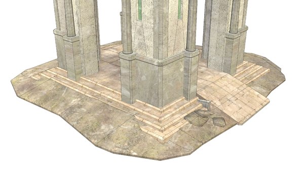 3D roman building - model - TurboSquid 1623217