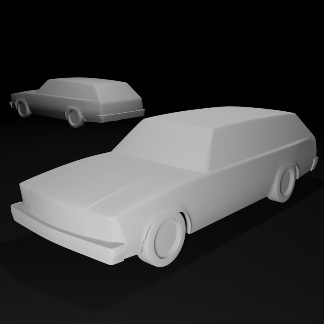 3D car base - TurboSquid 1623356
