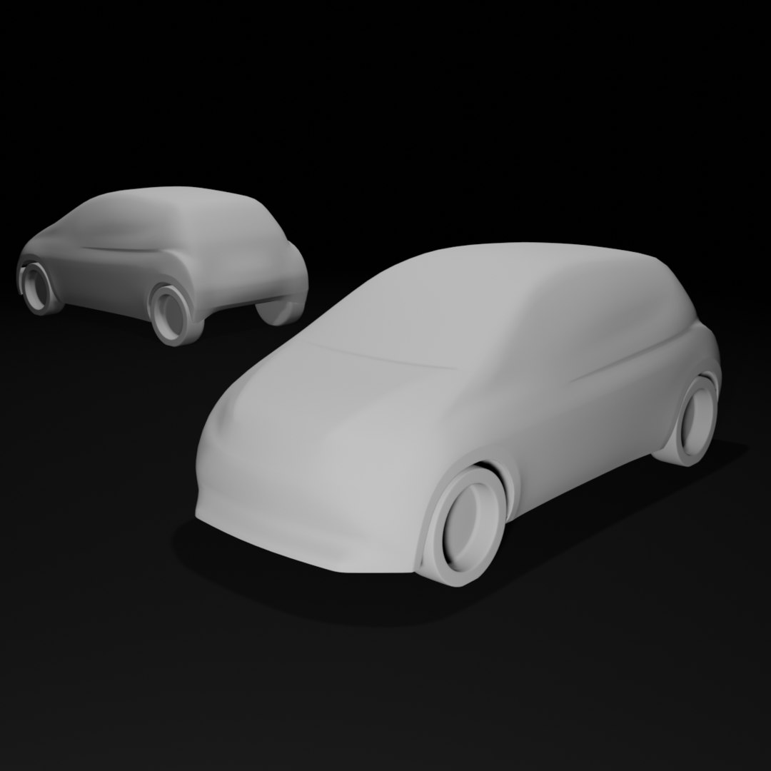 Car base model - TurboSquid 1623399