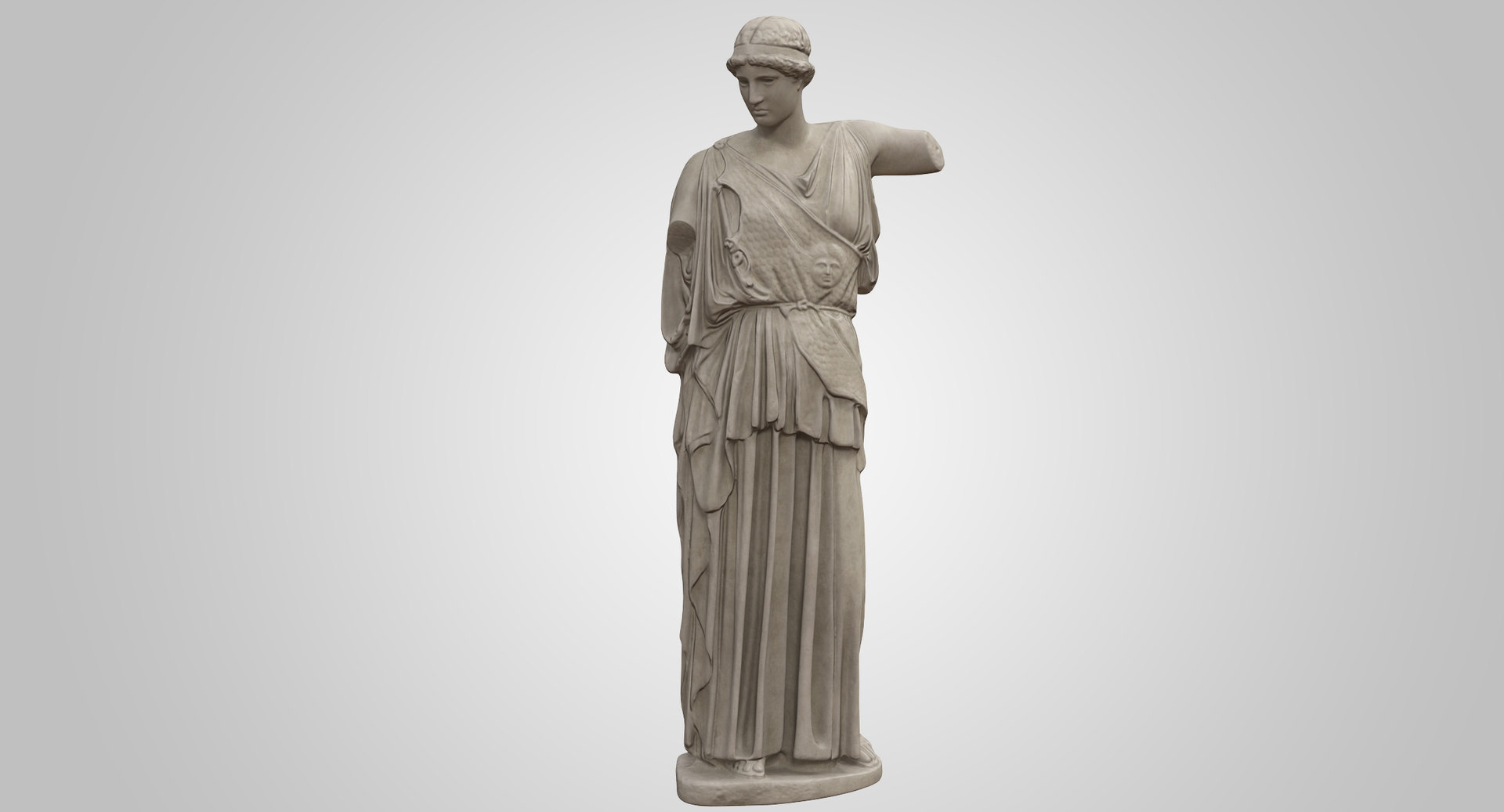 3D athena statue - TurboSquid 1623718