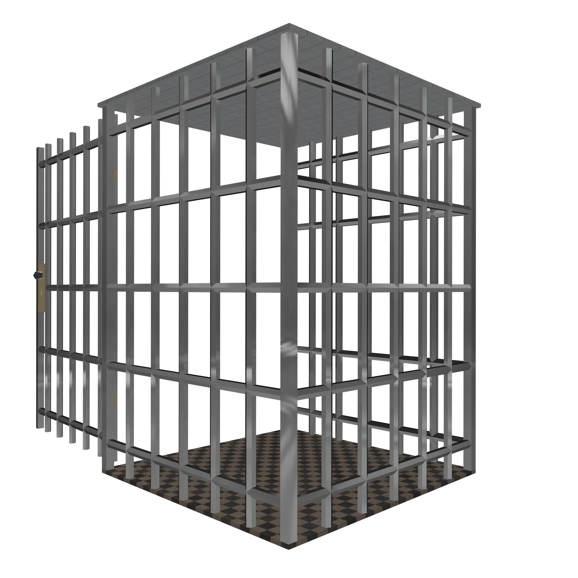 Cage cell 3D model - TurboSquid 1623742