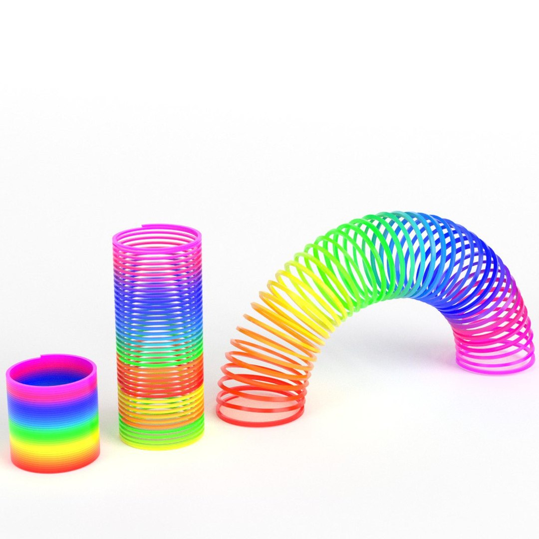 Magic springs toy set 3D model - TurboSquid 1623712