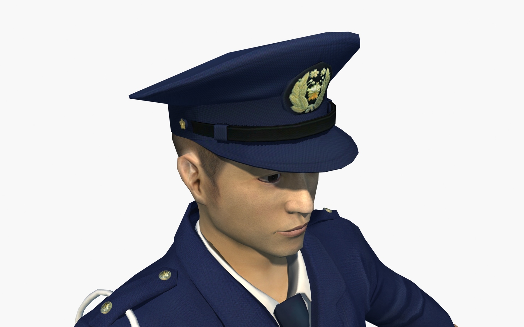 Modello 3D Polizia giapponese 0001 - TurboSquid 1623847